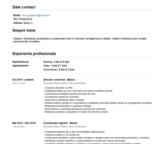 Model CV 2026. Downloadează aici modele de succes!